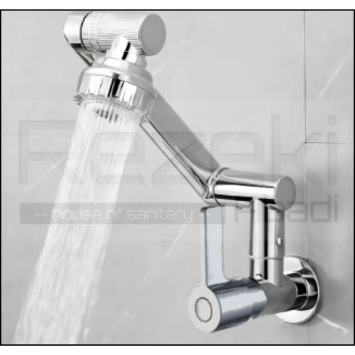 Jual TERBARU KRAN ANGSA SINK MEJA STAINLESS ROTATION 360 DERAJAT - KRAN ...