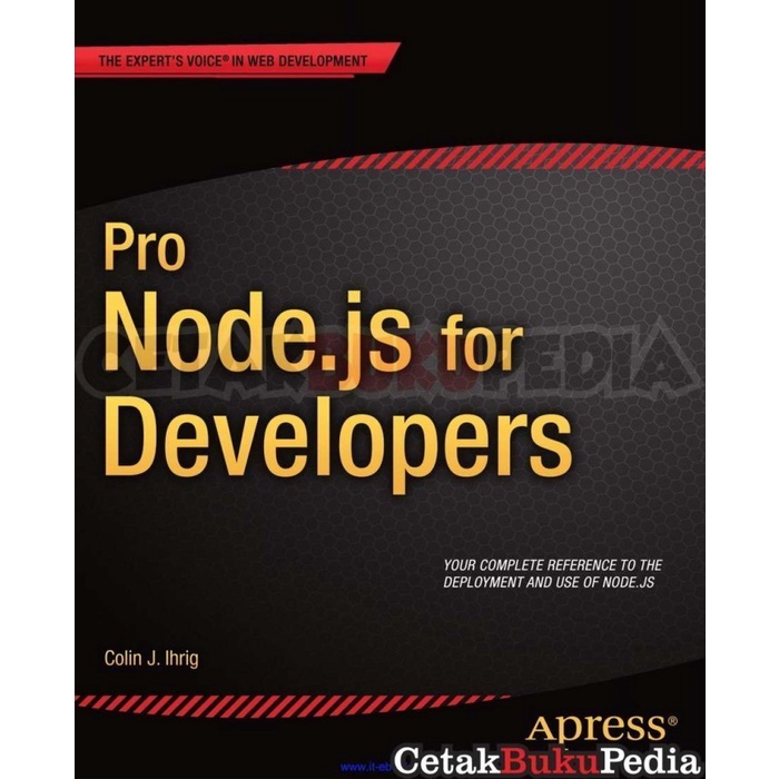 Jual Fisik Buku Pro Node Js Developers Hitam Putih | Shopee Indonesia