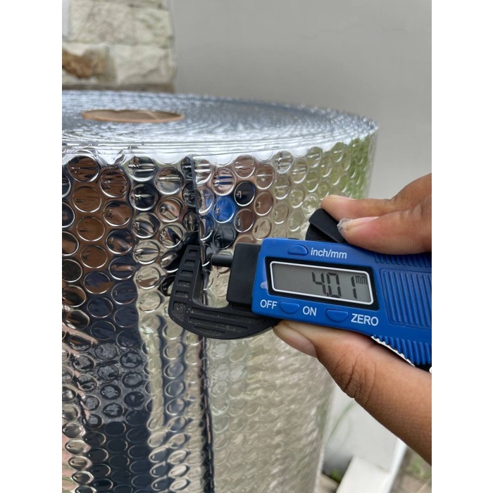 Jual Aluminium Foil Bubble Peredam Panas Atap Eceran 1 Meteran | Shopee ...