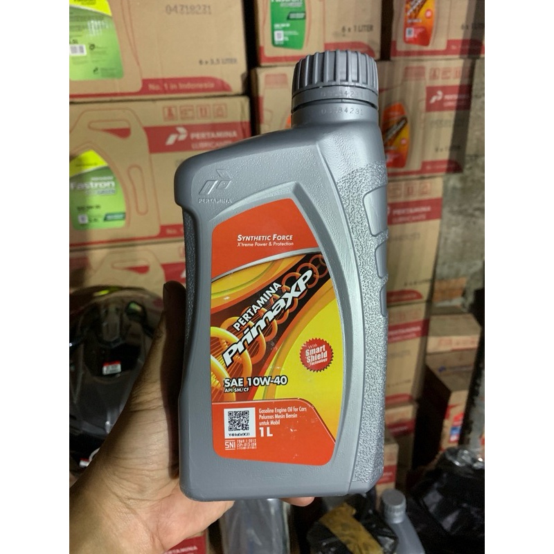 Jual OLI PRIMA XP 10W 40 1 LITER ORIGINAL PERTAMINA | Shopee Indonesia