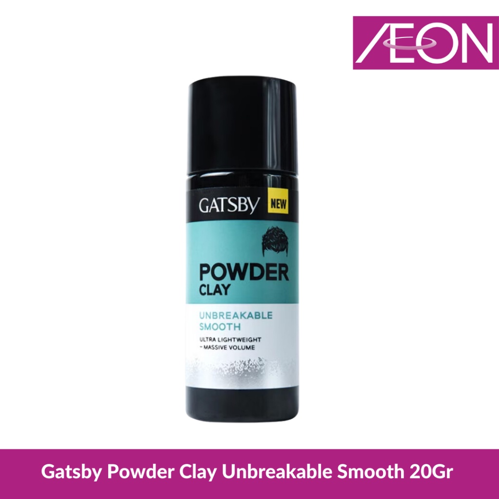 Jual Gatsby Powder Clay Unbreakable Smooth 20Gr | Shopee Indonesia