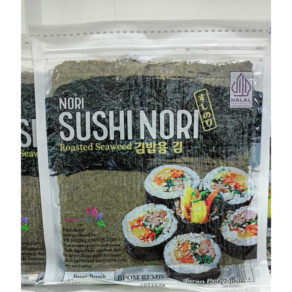 Jual Sushi Nori Putih isi 10 Lembar | Sushi Nori Putih Isi 50 Lembar ...