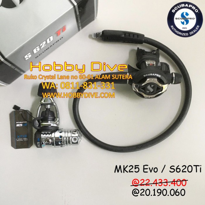 Jual SCUBAPRO MK25 Evo / S620Ti Regulator Scuba Diving Alat Selam ...