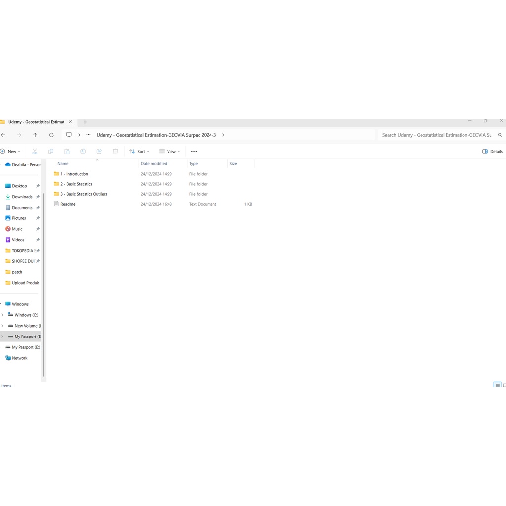 Jual Pelatihan Kursus Geostatistical Estimation GEOVIA Surpac 2024 ...