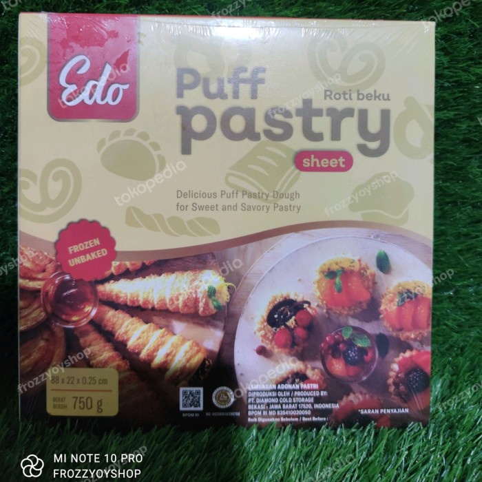 Jual edo puff pastry sheet 750gr | Shopee Indonesia