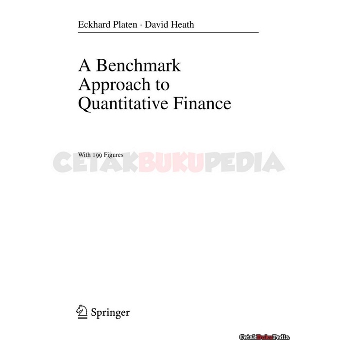 Jual Buku A Benchmark Approach To Quantitative Finance Finance | Shopee Indonesia