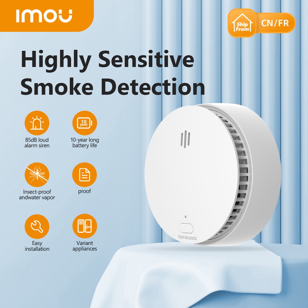 Jual SFC Standalone Smoke Alarm with 10 Year Lithium Battery Operated ...