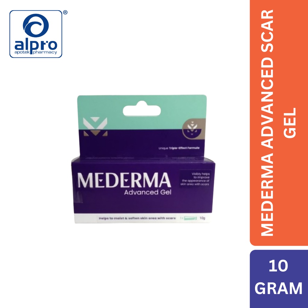 Jual MEDERMA ADVANCED SCAR GEL 10G | Shopee Indonesia