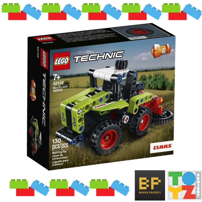 Jual LEGO 42102 Technic Mini CLAAS Xerion | Shopee Indonesia