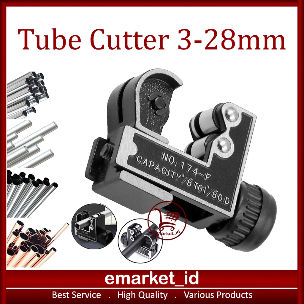 Jual Tube Cutter Pipa AC Tembaga 3-28mm / Alat Pemotong Gunting ...