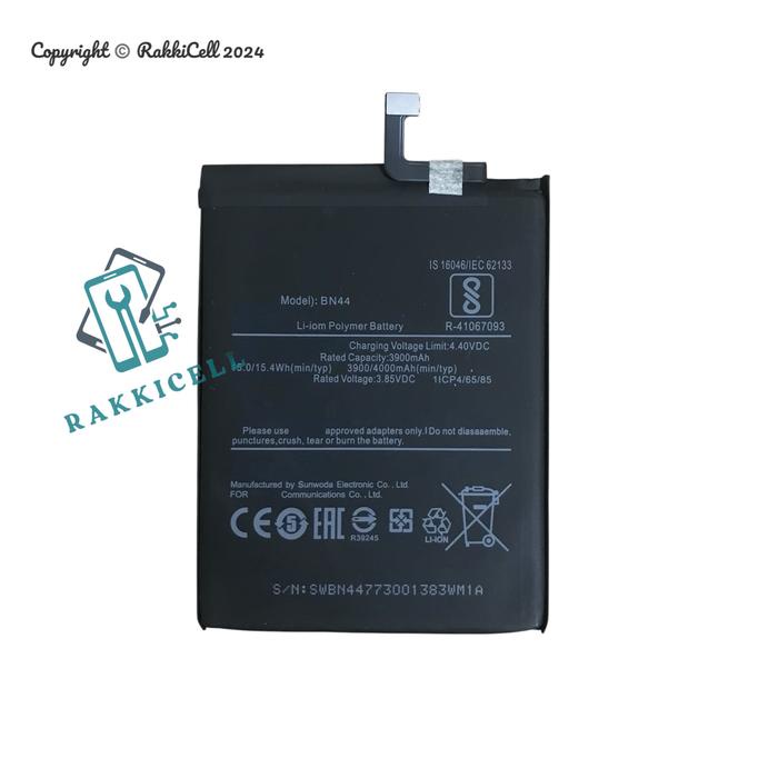 Jual 4000MAH Baterai For Rdmi 5 PLUS . bn44 - Batery Batre Batrai ...