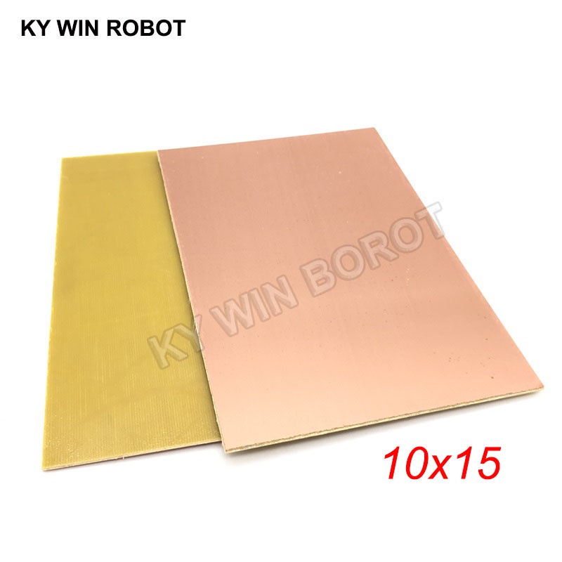 Jual 1 Pcs Fr4 Pcb 10*15Cm Single Side Copper Clad Plate Diy Pcb Kit ...