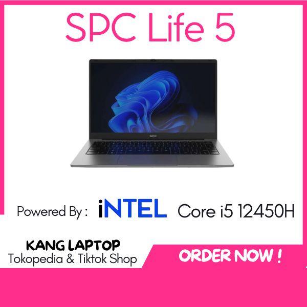 Jual Laptop 5 jutaan Terbaik 2025 SPC Life 5 i5 12450H Windows 11 Pro ...