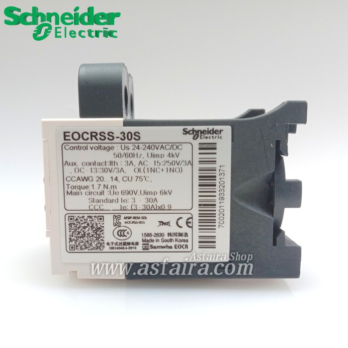 Jual OVER CURRENT RELAY SCHNEIDER EOCRSS-30S | Shopee Indonesia