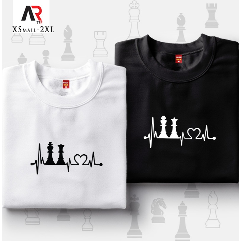 Jual AR Tees Kaos Permainan Catur Kaos Unisex untuk Pria dan Wanita ...
