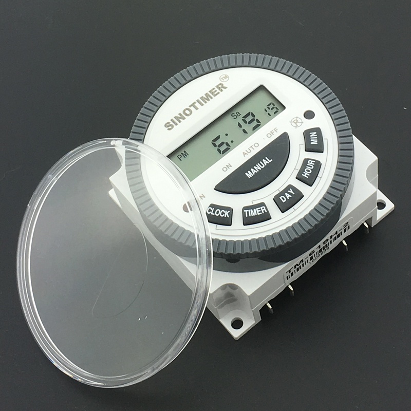Jual NEW Wet Contact Output TM619 Timer Switch with waterproof cover ...