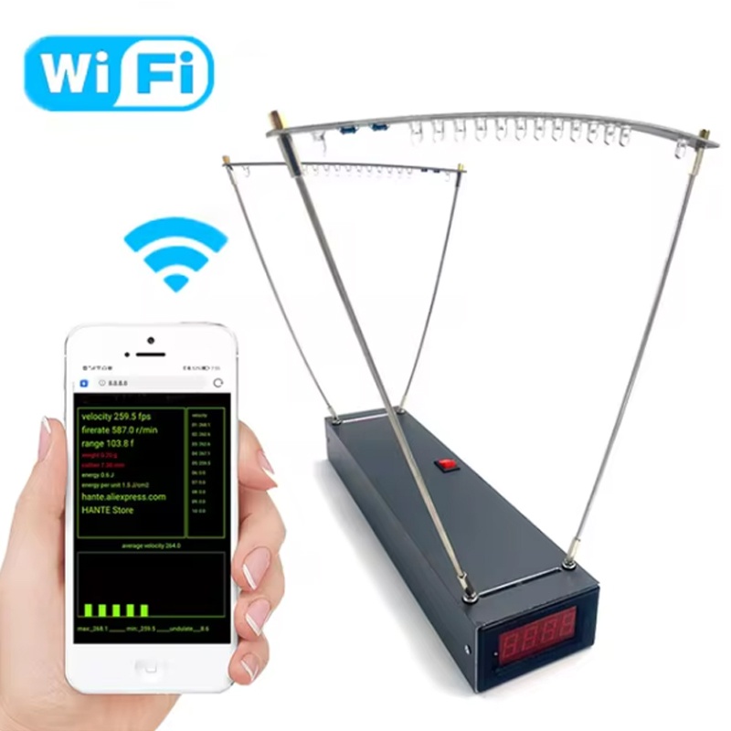 Jual NEW WiFi Speed Meter 30-9999 FPS Speed Meter for Shooting ...