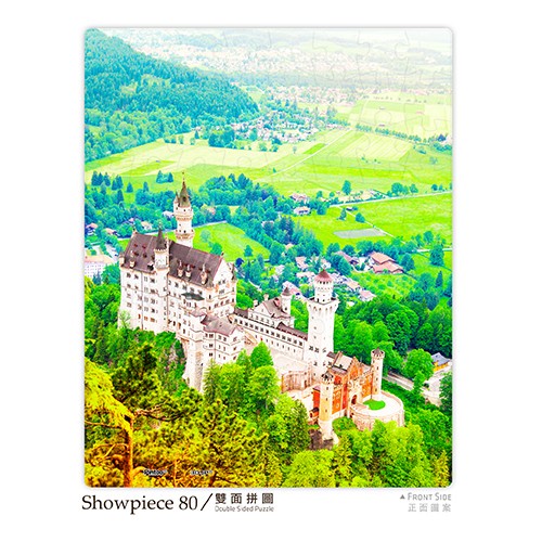 Jual Pintoo Puzzle Double-Sided 80 HE1008 Neuschwanstein Castle ...