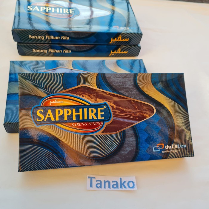 Jual TERJAMIN kain sarung merk Sapphire | Shopee Indonesia