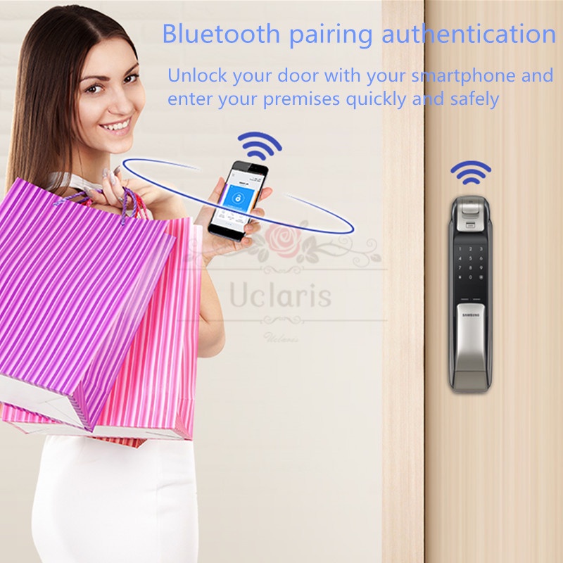 Jual Samsung Smart Digital Fingerprint Lock Shp-Dp728 Home Automatic ...