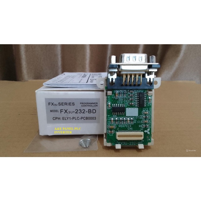 Jual Plc Mitsubishi Fx3U-232-Bd Fx-232-Bd Fx3U 232 Bd Rs232 Fx3U232Bd | Shopee Indonesia