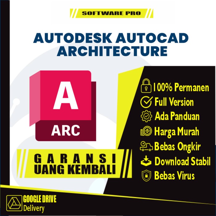 Jual ATAR (Win/Mac) Autodesk AutoCAD Architecture 2025 2024-2019 Win PRO LIFETIME | Shopee Indonesia