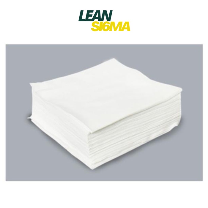 Jual POLYESTER CLASS 100 DUST FREE CLOTH CLEANROOM WIPES NON-WOVEN ...
