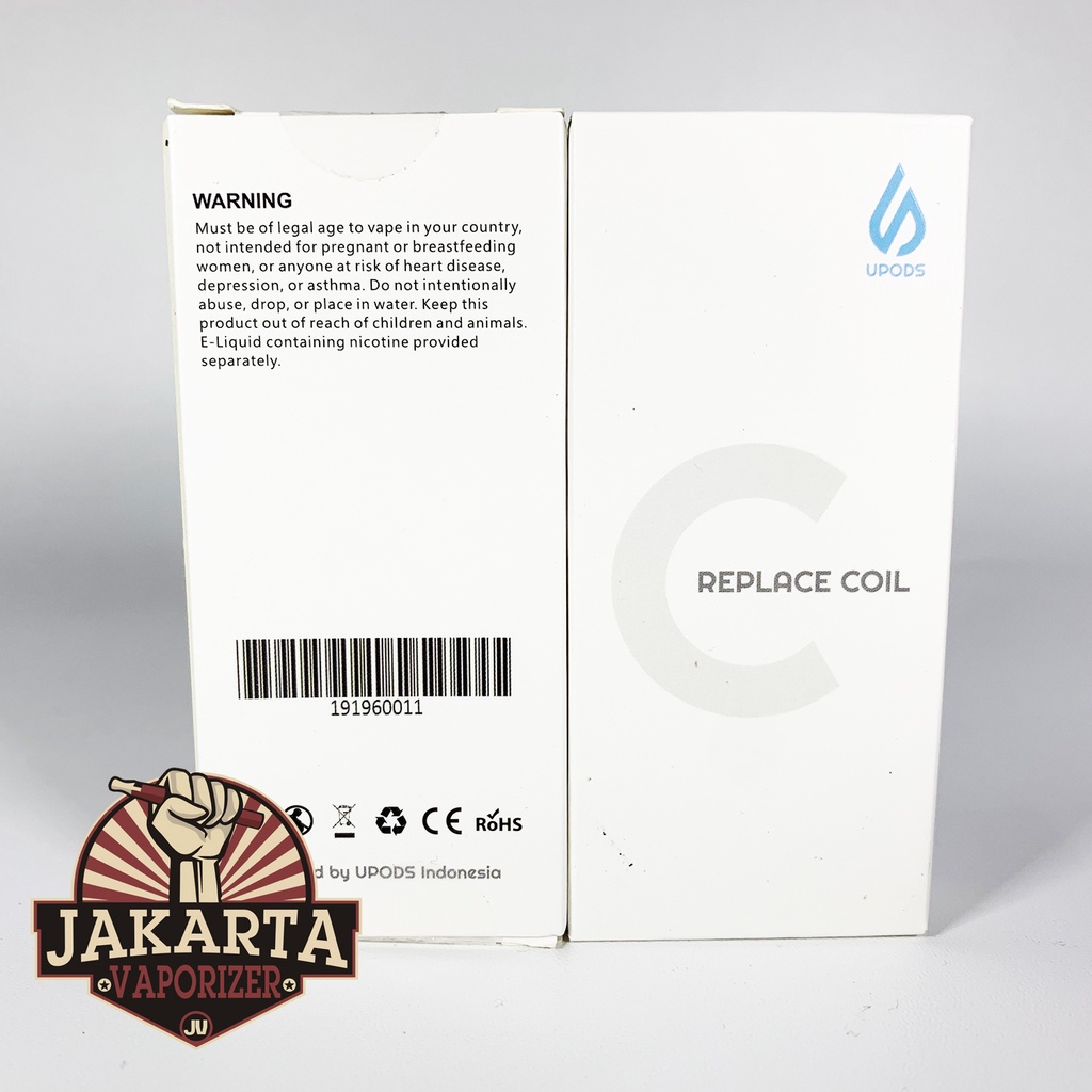 Jual [COIL] UPODS CUBE COIL 0.3 REPLACEMENT COIL AUTHENTIC | Shopee ...