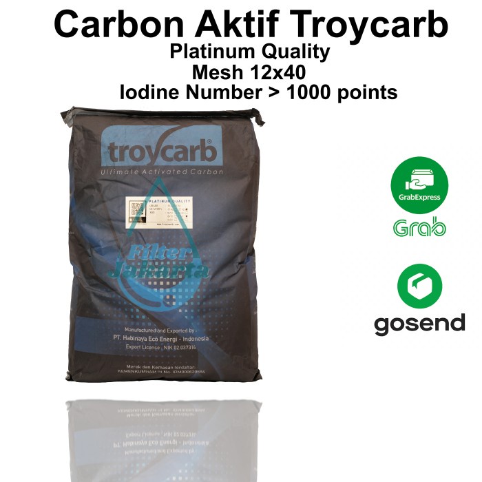 Jual Karbon Aktif Troycarb Platinum Quality (Link Khusus Instan ...