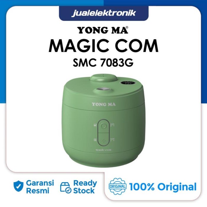 Jual YONG MA SMC 7083 G Magic Com Manual 1.8 Liter 400 Watt Green Rice ...