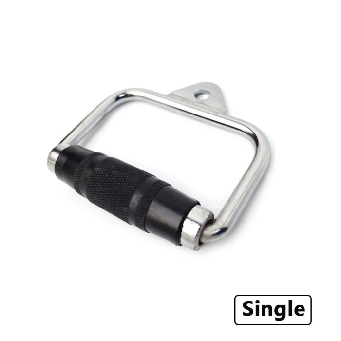 Jual D handel crom rubber grip cable cross over gym fitness alat pulley ...