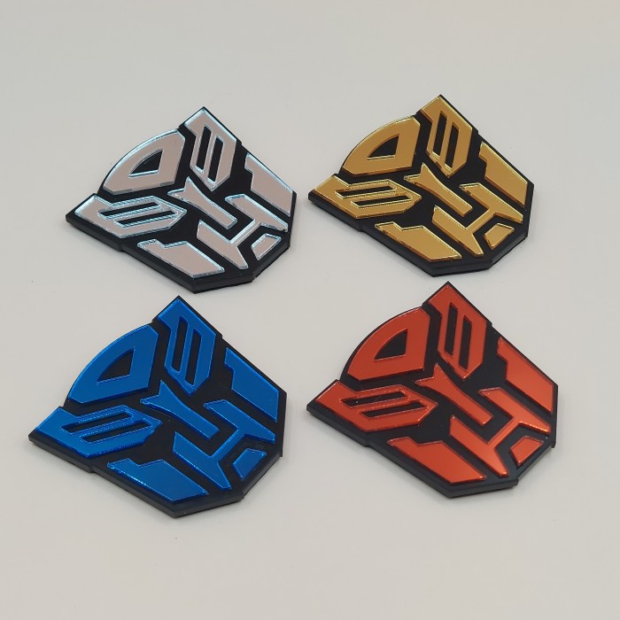 Jual Emblem Akrilik transformers Mini acrylic autobot embos mini ...