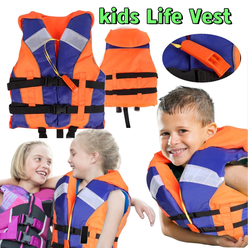 Jual Kids Life Jacket Float Jacket Toddler Swimsuit Assist Swimwear ...
