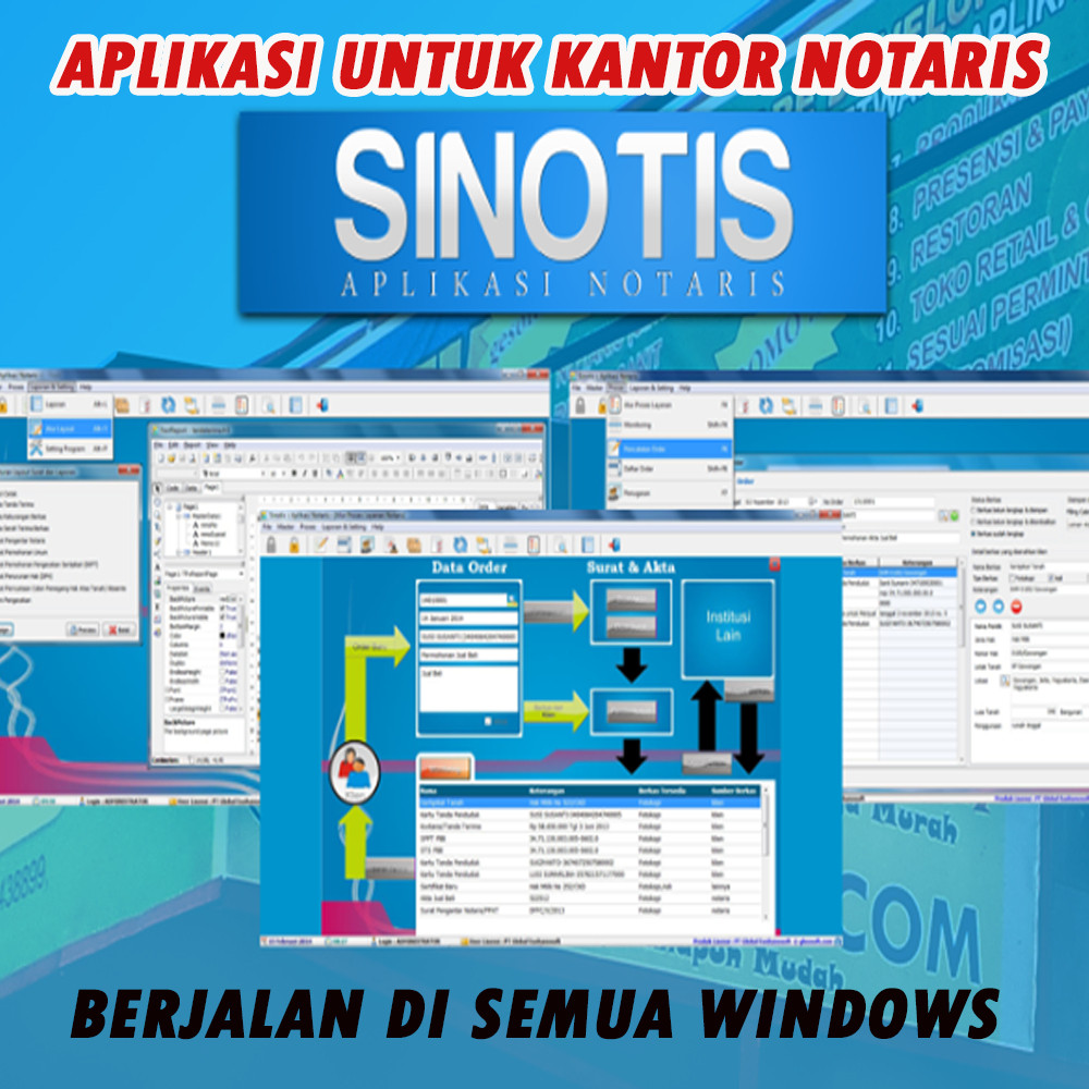 Jual Software Notaris PPAT Dokumen Sinotis Champions | Shopee Indonesia