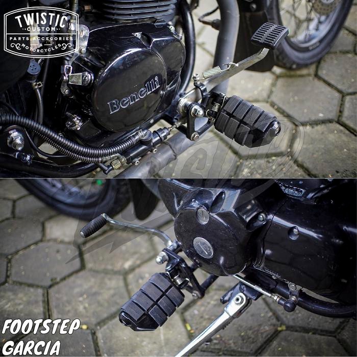 Jual Footstep Foot Rest Footrest Motor Garcia Harley SM V16 Keeway ...