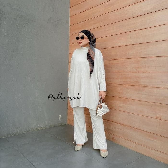 Jual Syamira- Nan x Gilda Priyadi - Set Tunik Gilda Cutbray Premium ...