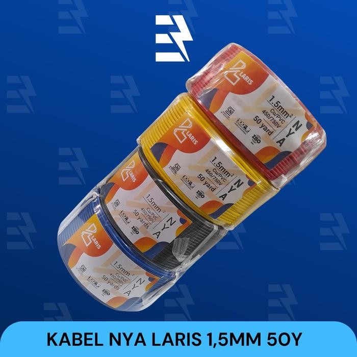 Jual KABEL ENGKEL NYA LARIS 1,5MM PANJANG 50 YARD | Shopee Indonesia