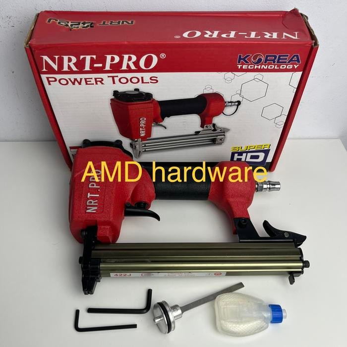 Jual WOLD - 422J STAPLES Tembak Angin Air Nailer PAKU 422 J Stapler 4mm ...