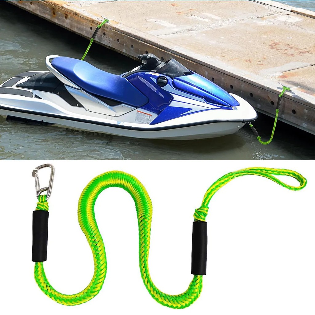 Jual Boat Bungee Dock Lines Cords Docking Rope For Kayak Watercraft ...