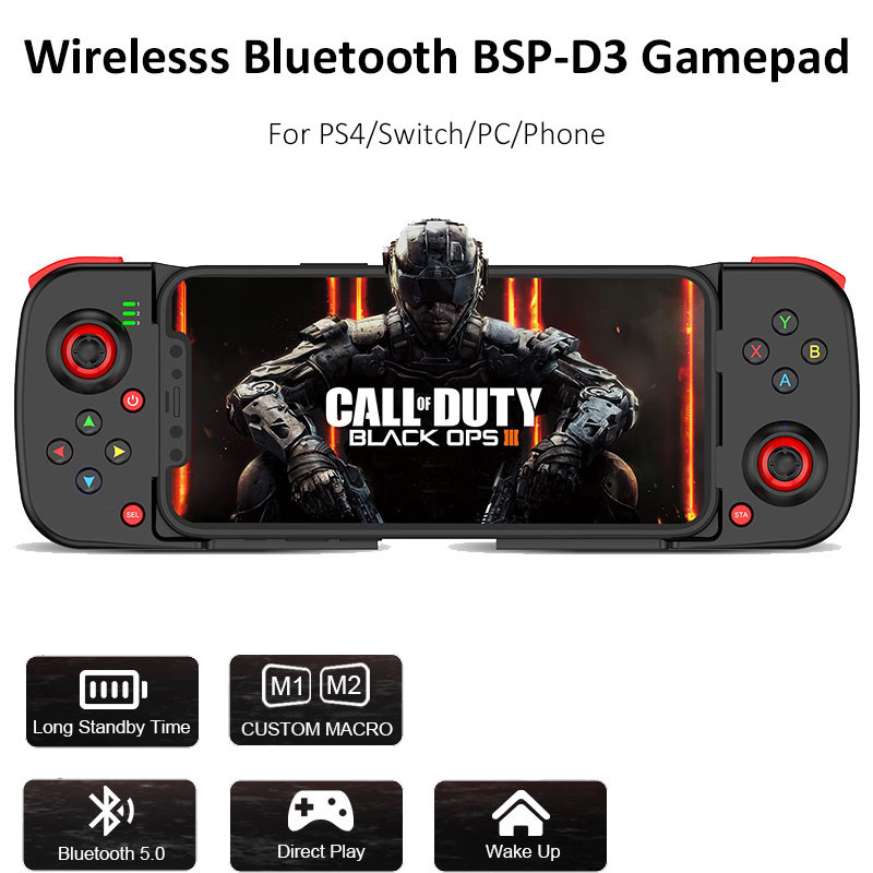 Jual Bluetooth Controller for Mobile Phone Wireless Gamepad for PS4 Mando for Switch/PC/IOS BSP ...