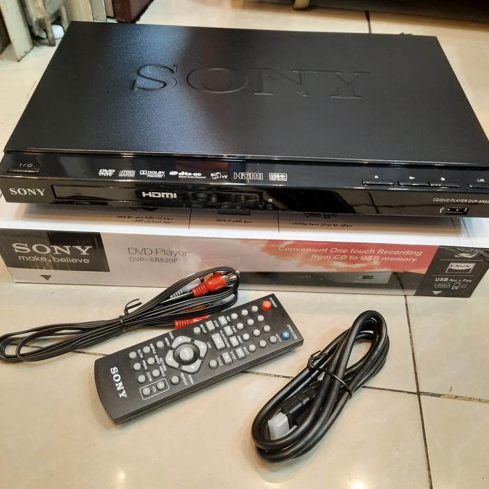 Jual Player Dvd Sony Hdmi Dvp-Sr520P ( Dvd, Vcd, Cd, Usb ) | Shopee Indonesia