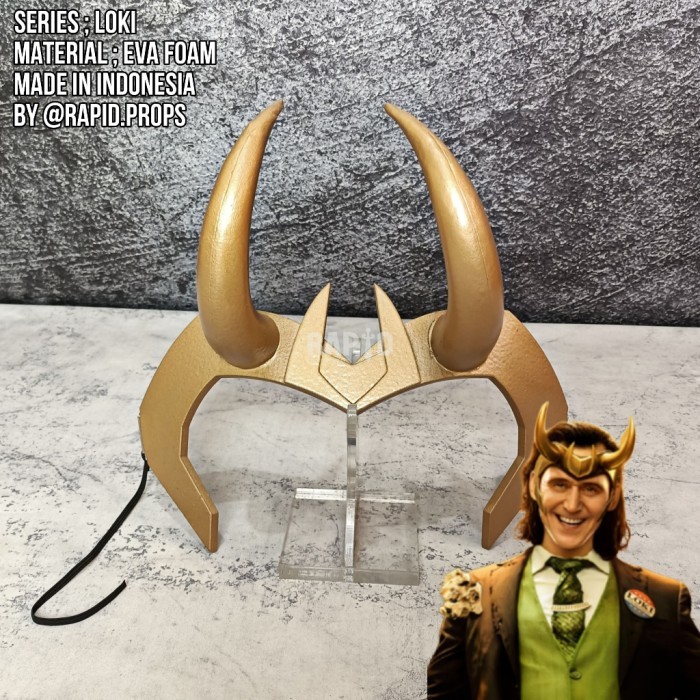 Jual Loki Crown Headpiece For Cosplay Prop | Shopee Indonesia