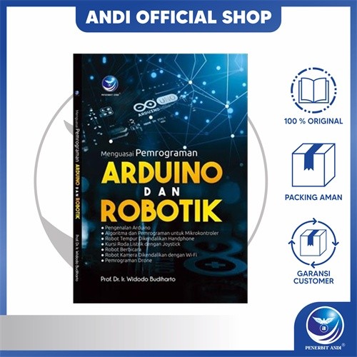 Jual Penerbit Andi - Buku Menguasai Pemrograman Arduino Dan Robotik ...