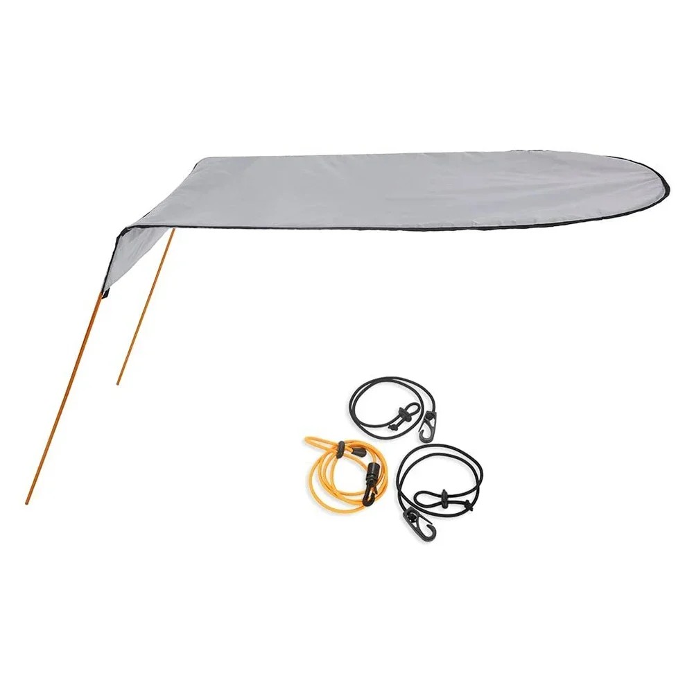 Jual Awning Kayak Cover Boat Shed Cloth Canoe Sun Shade Canopy Fishing ...