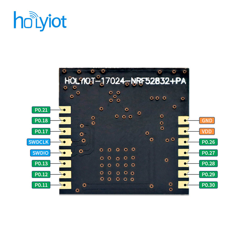Jual Holyiot Nordic nRF52832 PA IPX module Bluetooth low energy ...