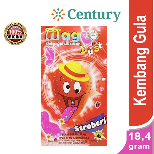 Jual Magic Dust Stroberi 18.4 GR / Permen / Kembang Gula | Shopee Indonesia