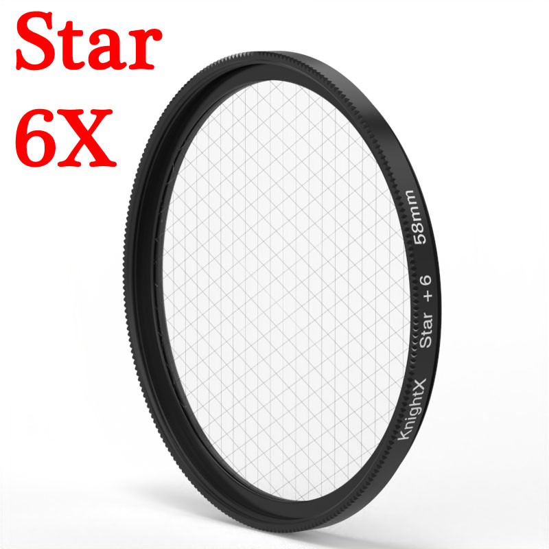 Jual Knightx Effects Star Filter Line 52Mm 55Mm 58Mm 67Mm 77Mm Camera ...