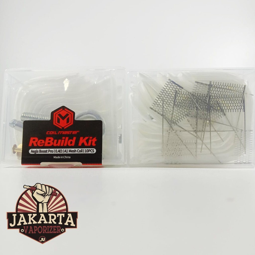 Jual [RBK PRO 0.4] COIL MASTER RBK REBUILD AEGIS BOOST PRO 0.4 OHM MESH ...