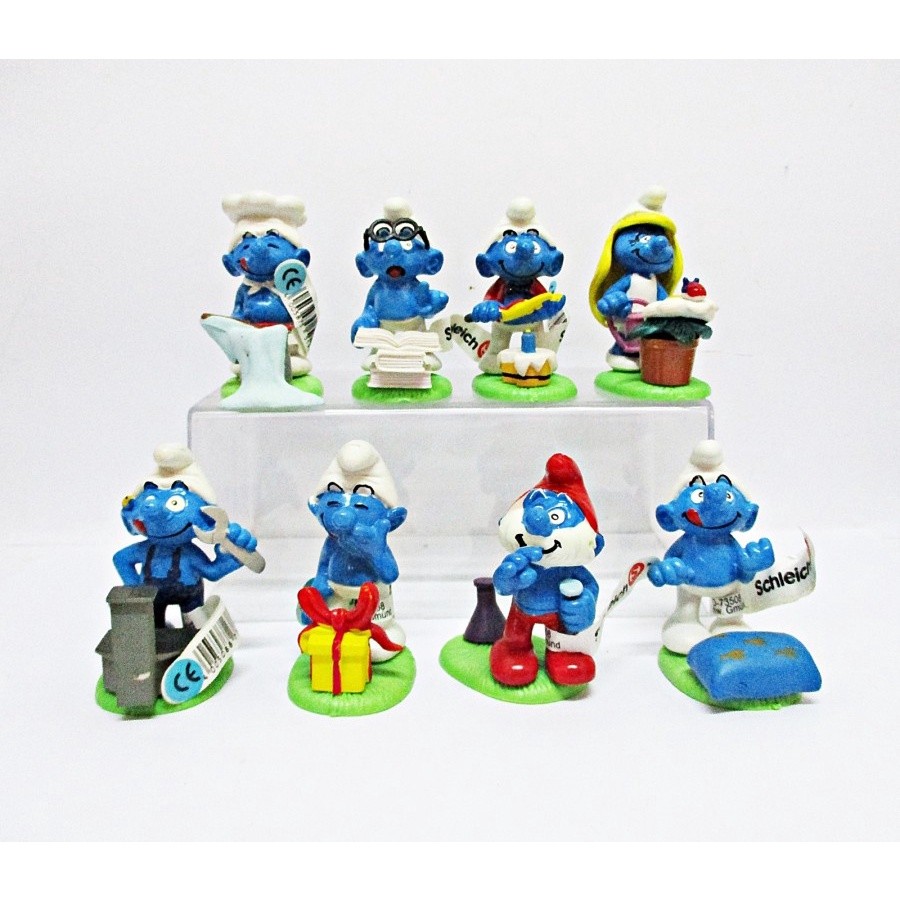 Jual Action The Smurfs Set isi 8pcs/Mainan anak | Shopee Indonesia