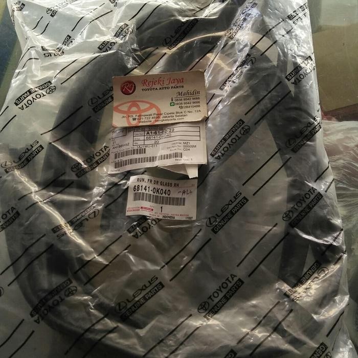 Jual Karet Chanel Kaca / Run Glass Kijang Innova Depan Kanan Original ...